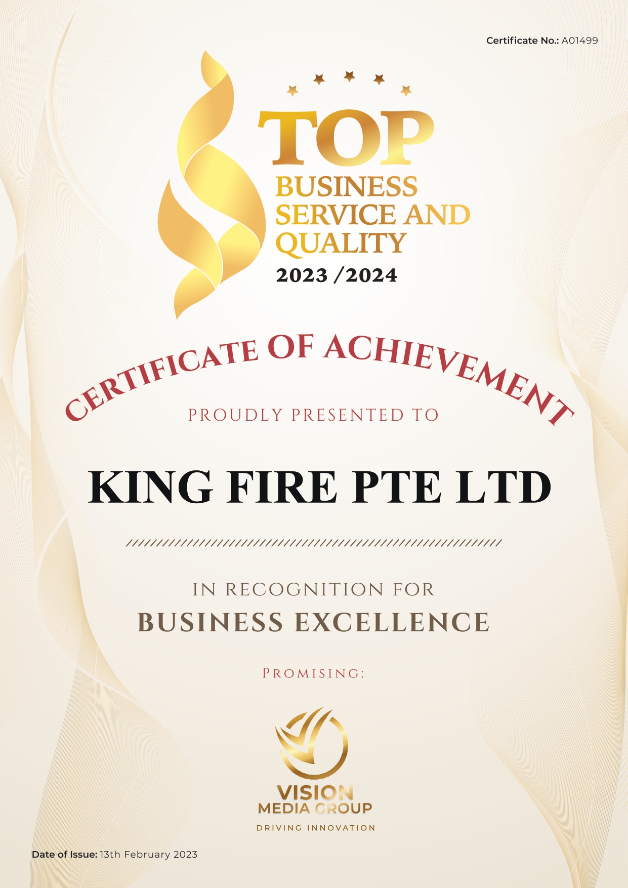 About us - King Fire Group